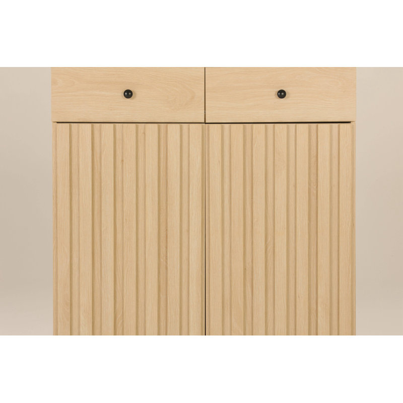 Ebern Designs Storage Cabinet, Modern Rustic Industrial Buffet Sideboard, Accent Console ...